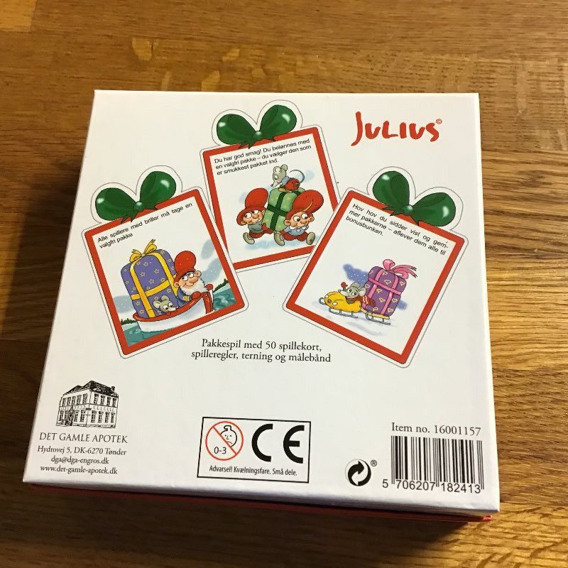Pakkespil for hele familien - Køb sjovt pakkespil her.